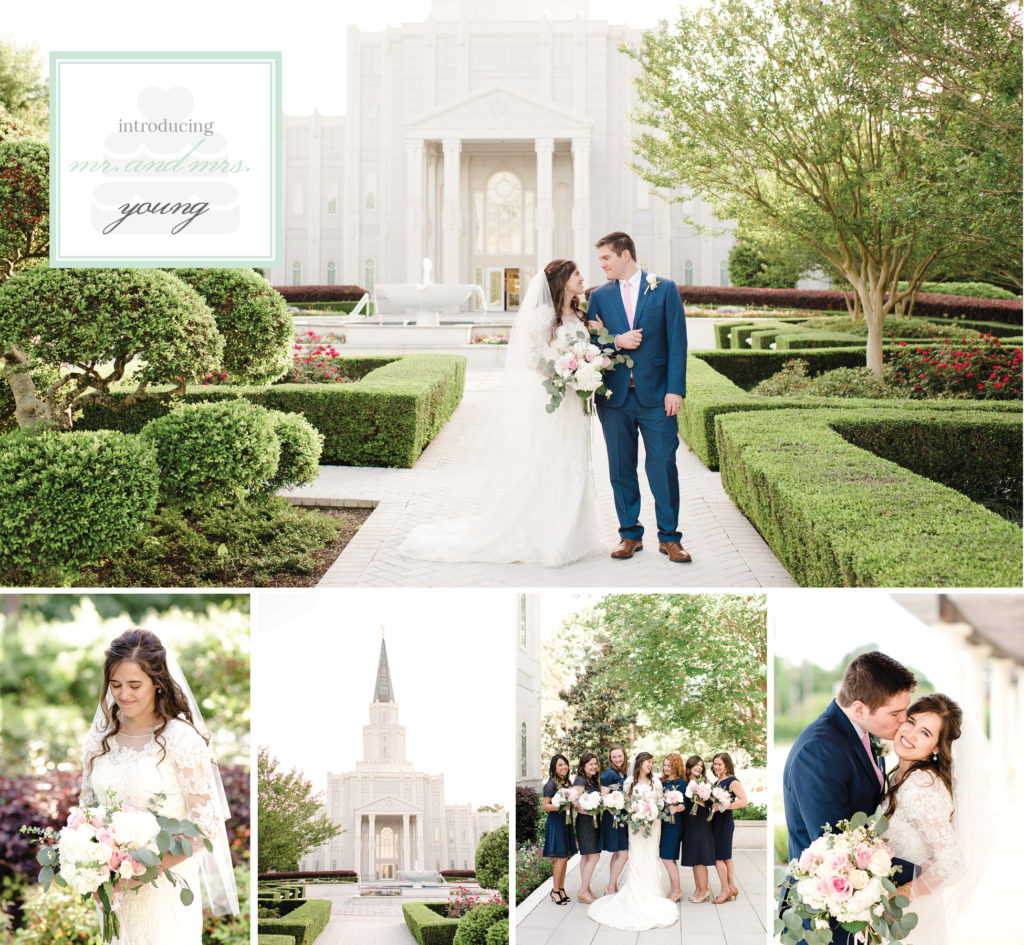 Houston LDS Temple & Ashton Gardens Wedding | Marcela + Chad • Kati Hewitt Photography | Houston ...