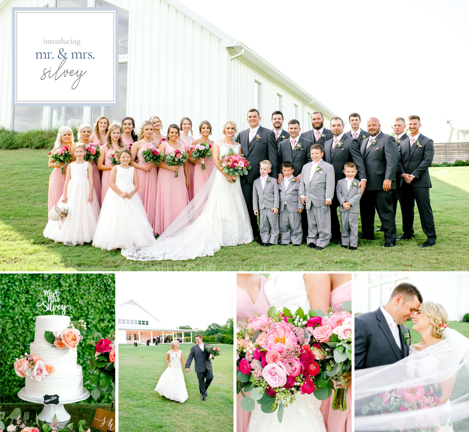Vibrant Farmhouse Wedding | Taylor + Brent • Kati Hewitt Photography ...