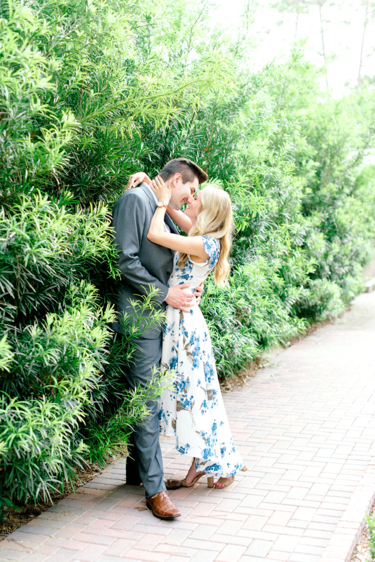 Flower Garden Engagement Session | Gabby + Michael • Kati Hewitt Photography | Houston Wedding ...
